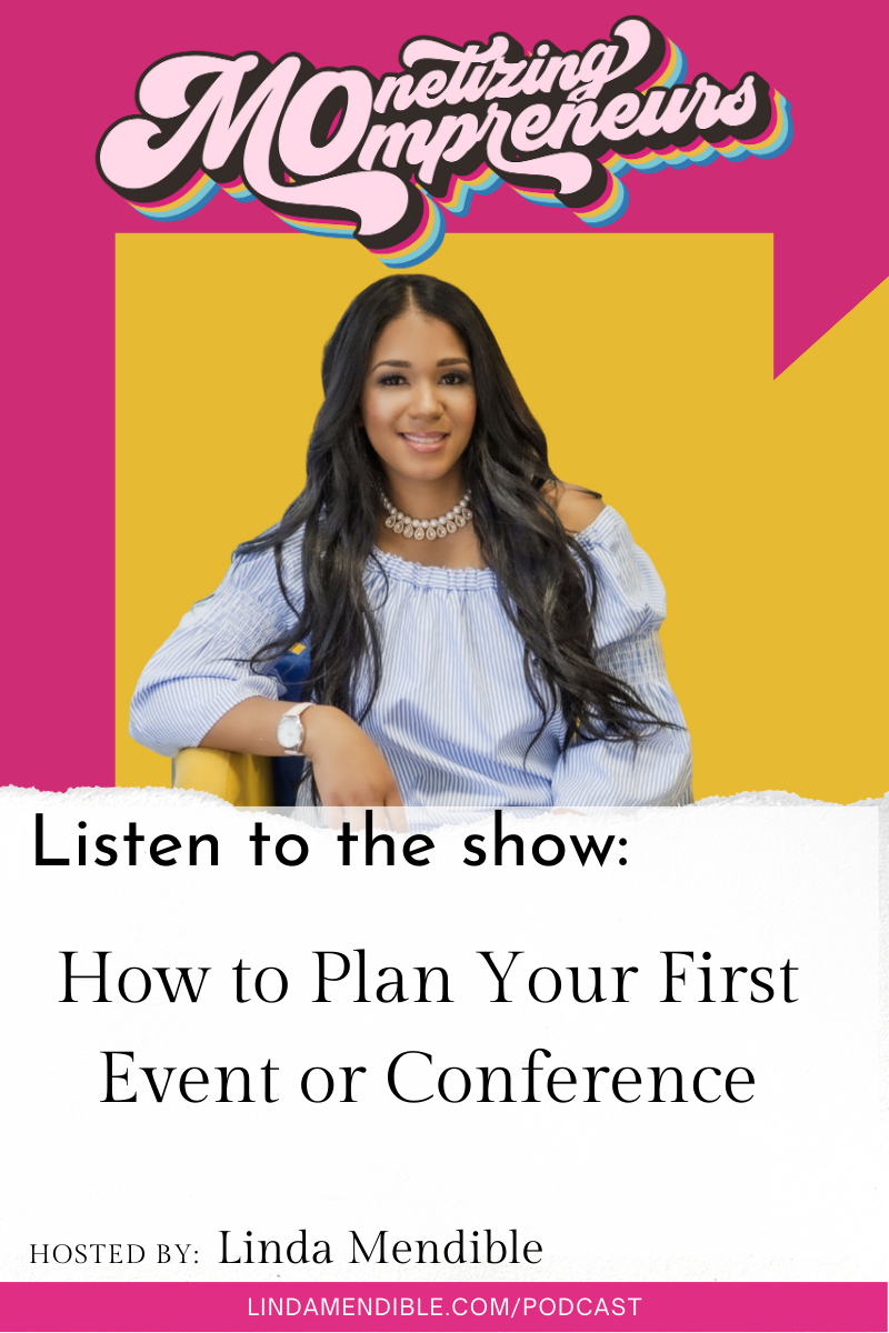How to Plan Your First Event or Conference: A Checklist | Linda Mendible