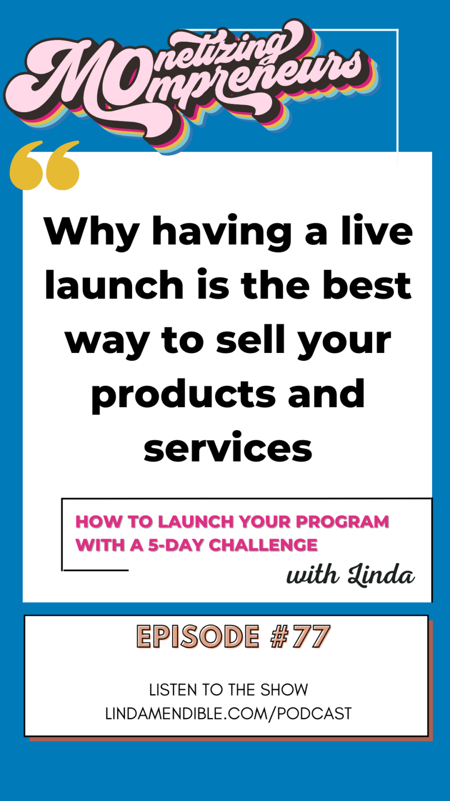 How to Launch Your Program with a 5-Day Challenge | Linda Mendible